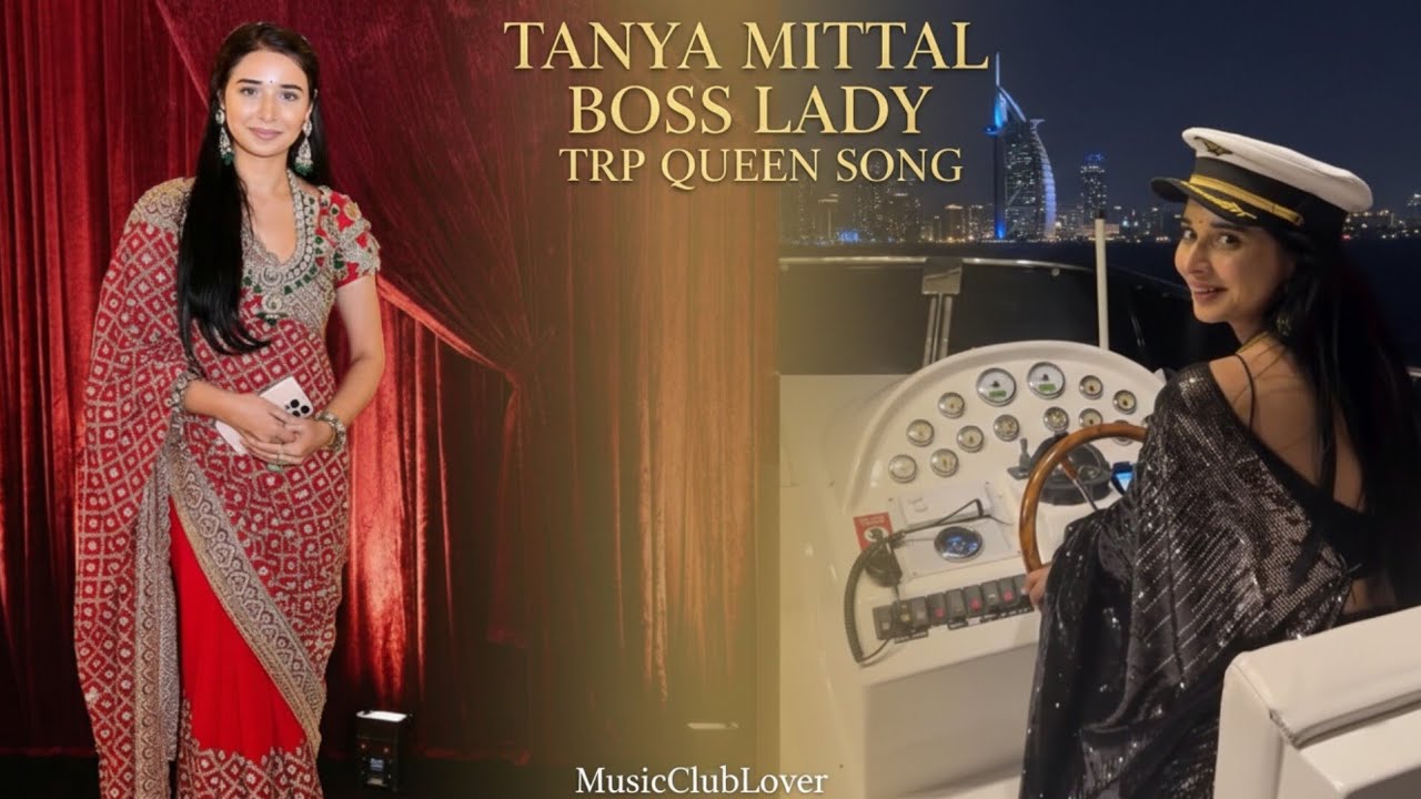 Tanya Mittal | Boss Lady (Cover Remix) - The Bigg Boss 19 Anthem | TRP ...