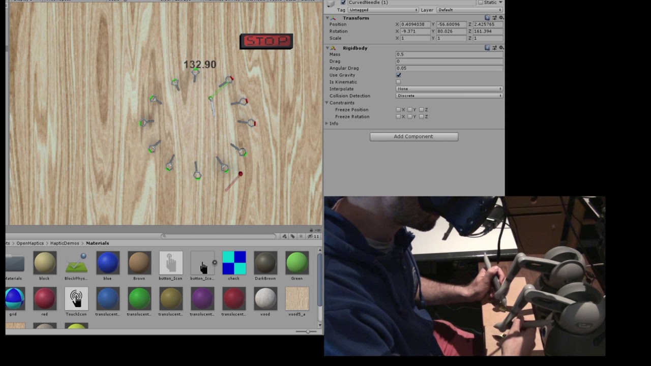 Microsurgery Simulator Round 2 - YouTube