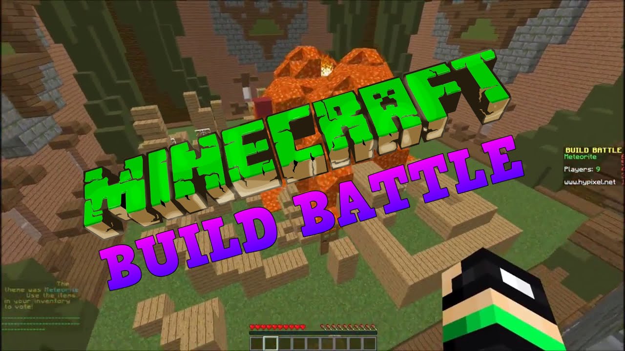 Minecraft Minigames | SOLO Build Battle Vs Jacobsgames (1) - YouTube