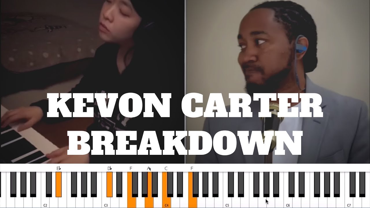 KEVON CARTER Sarah Paik | Piano Breakdown - YouTube