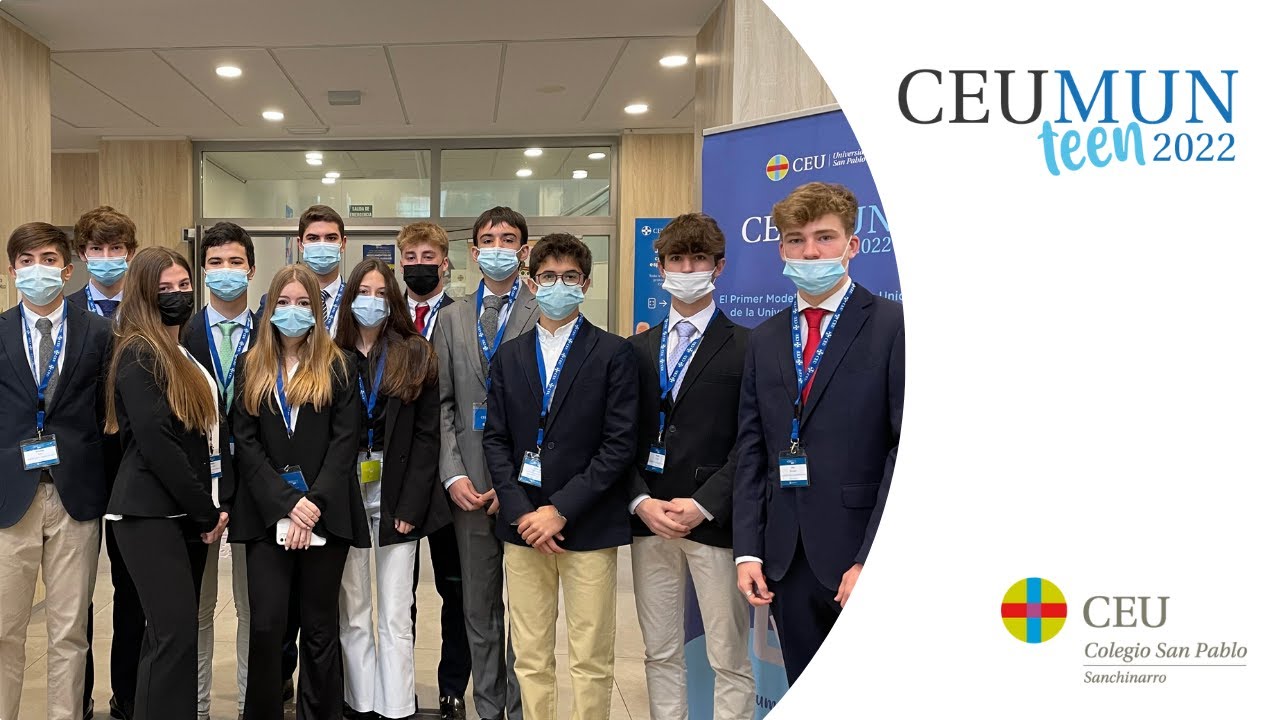 ¡Excelente participación en el CEU MUN teen 2022! | Colegio CEU San ...