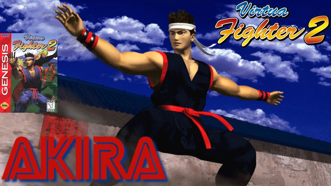 Virtua Fighter 2 (Sega Genesis) Longplay as Akira Yuki - YouTube