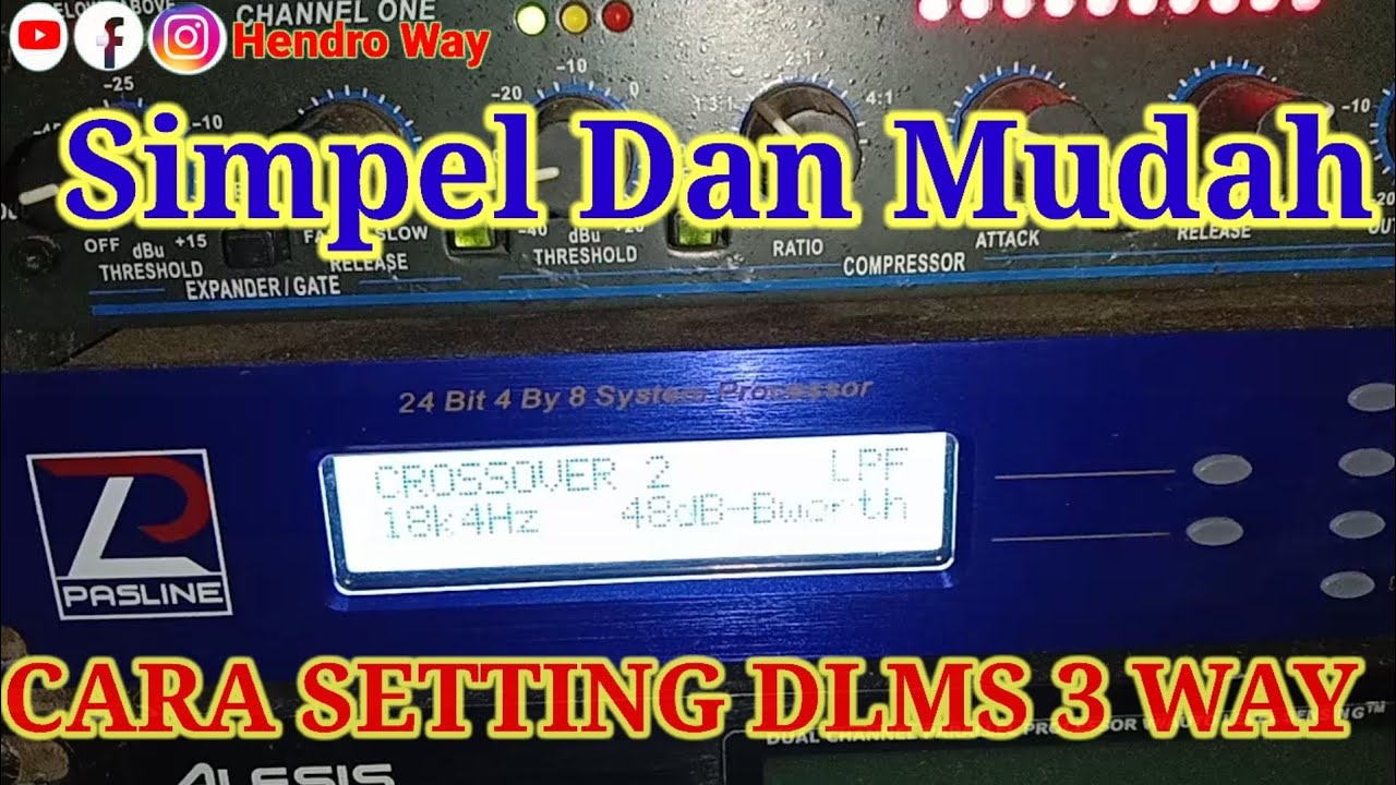 Begini Cara Setting Dlms 3way Pasline 4.8 Yang Valid - YouTube