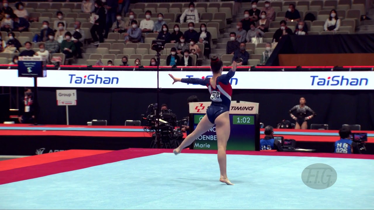 ROENBECK Marie (NOR) - 2021 Artistic Worlds, Kitakyushu (JPN ...