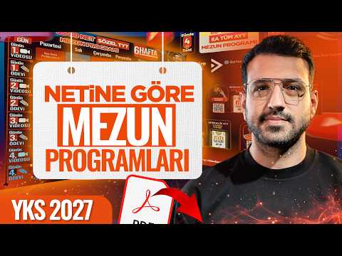 Mezun Programları Hazır🎯 Sayısal, Eşit Ağırlık, Sözel I YKS 2027 Hoca, Kitap ve Kamp Önerileri