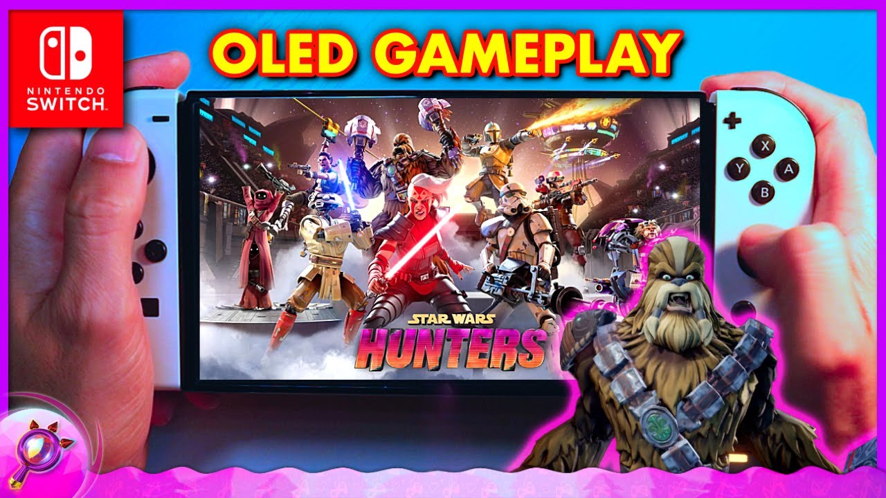 Star Wars Hunters - Nintendo Switch OLED Handheld Gameplay - YouTube