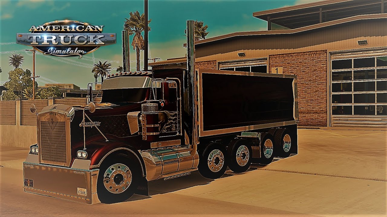 American Truck Simulator (ATS).... Kenworth W900 Dump Truck.... Quick ...