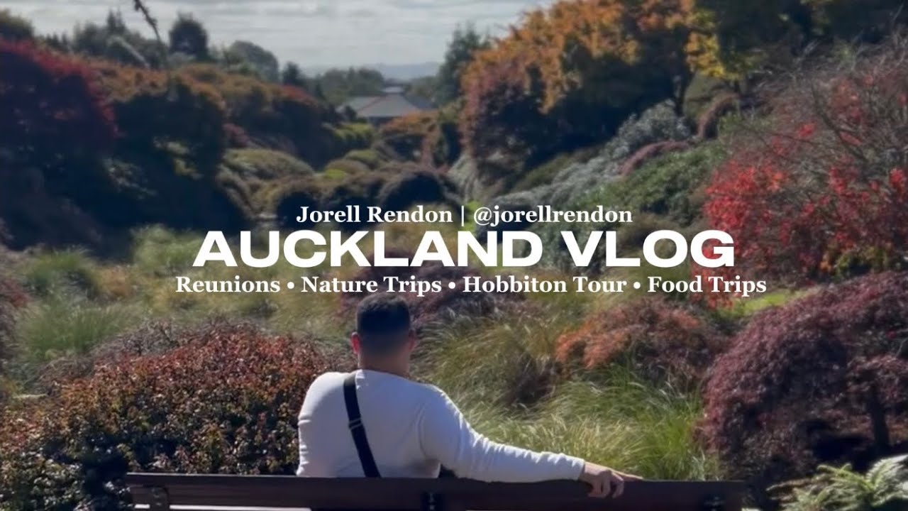 Auckland Vlog: Reunions | Jorell Rendon - YouTube