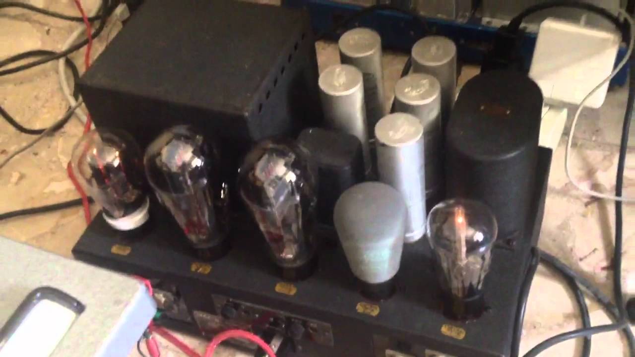 EMT 927 and GEC DELUXE 14 watts Push-Pull PX25 Amplifiers type BCS 1587 ...