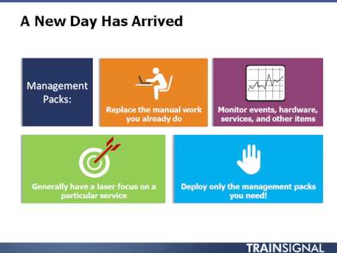 6 Understanding Management Packs - YouTube