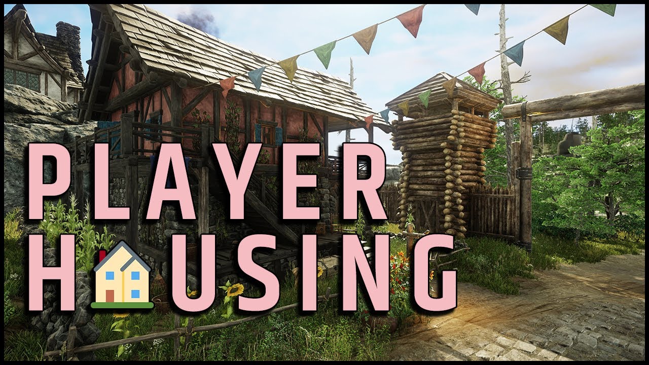 New World Player Housing: PvPers Will Decorate - YouTube