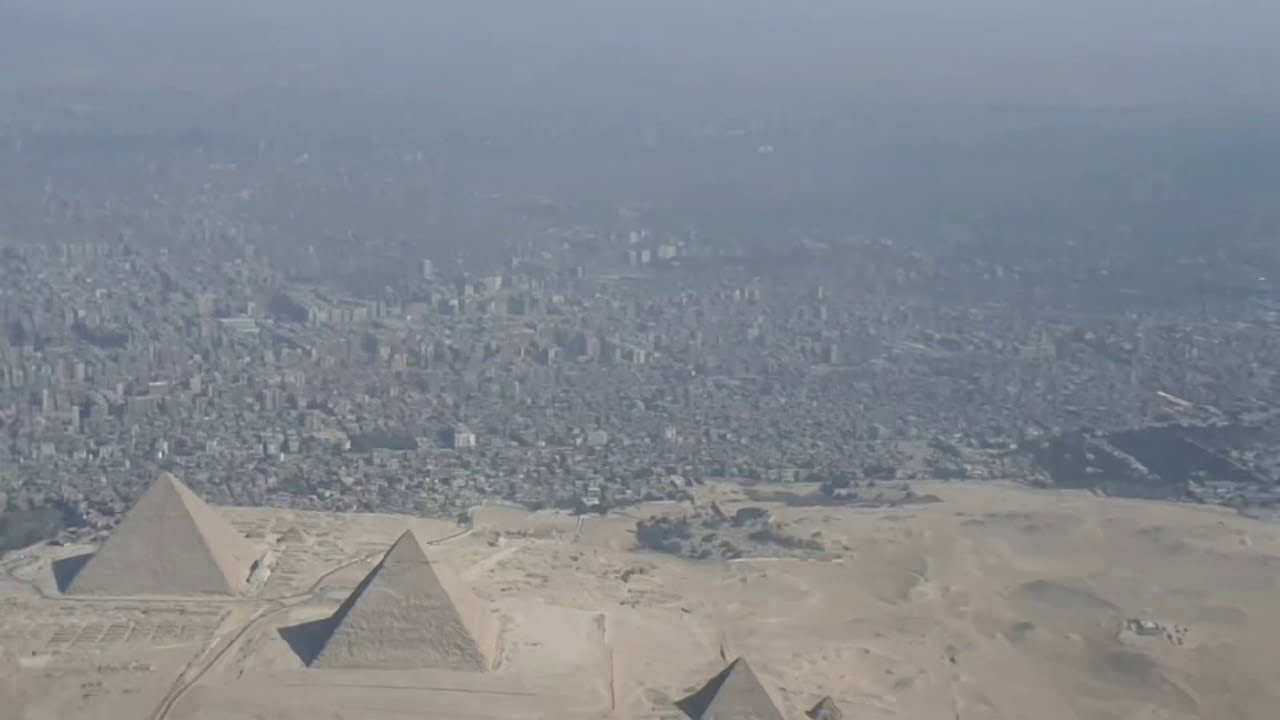 Vision Jet SF50 flying over the Pyramids -short and sweet - YouTube