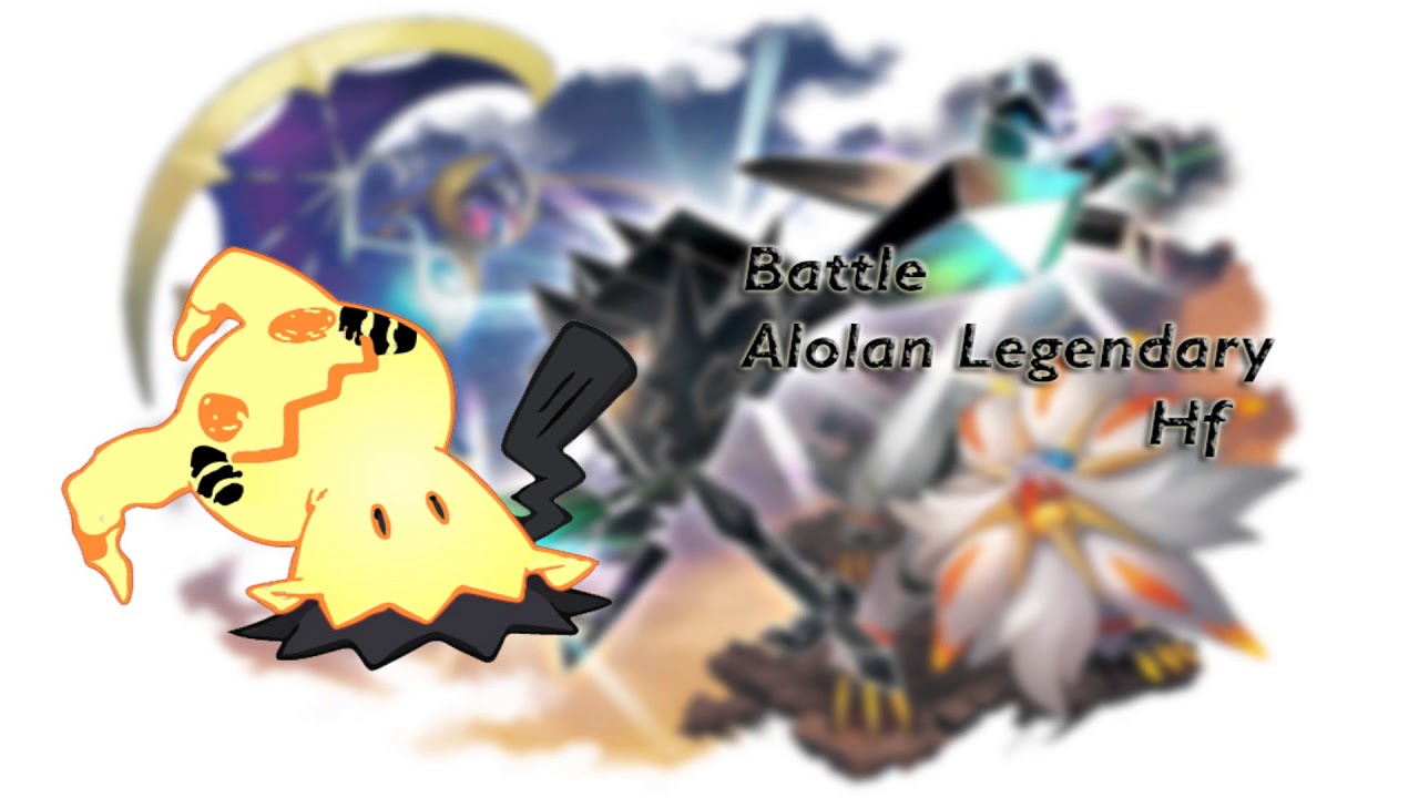 Battle - Alolan Legendary [Pokémon Sun and Moon Remix] HF - YouTube