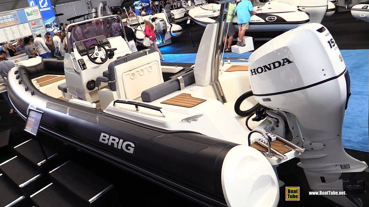 2020 Brig Eagle 6.7 Inflatable Boat - Walkaround Tour - 2020 Miami ...
