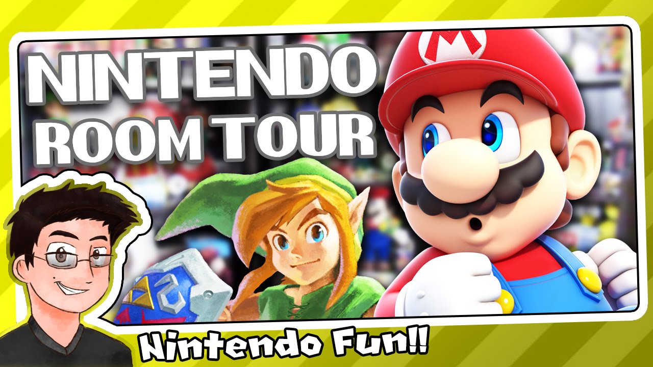 NINTENDO ROOM TOUR - MARCH 2016 - YouTube