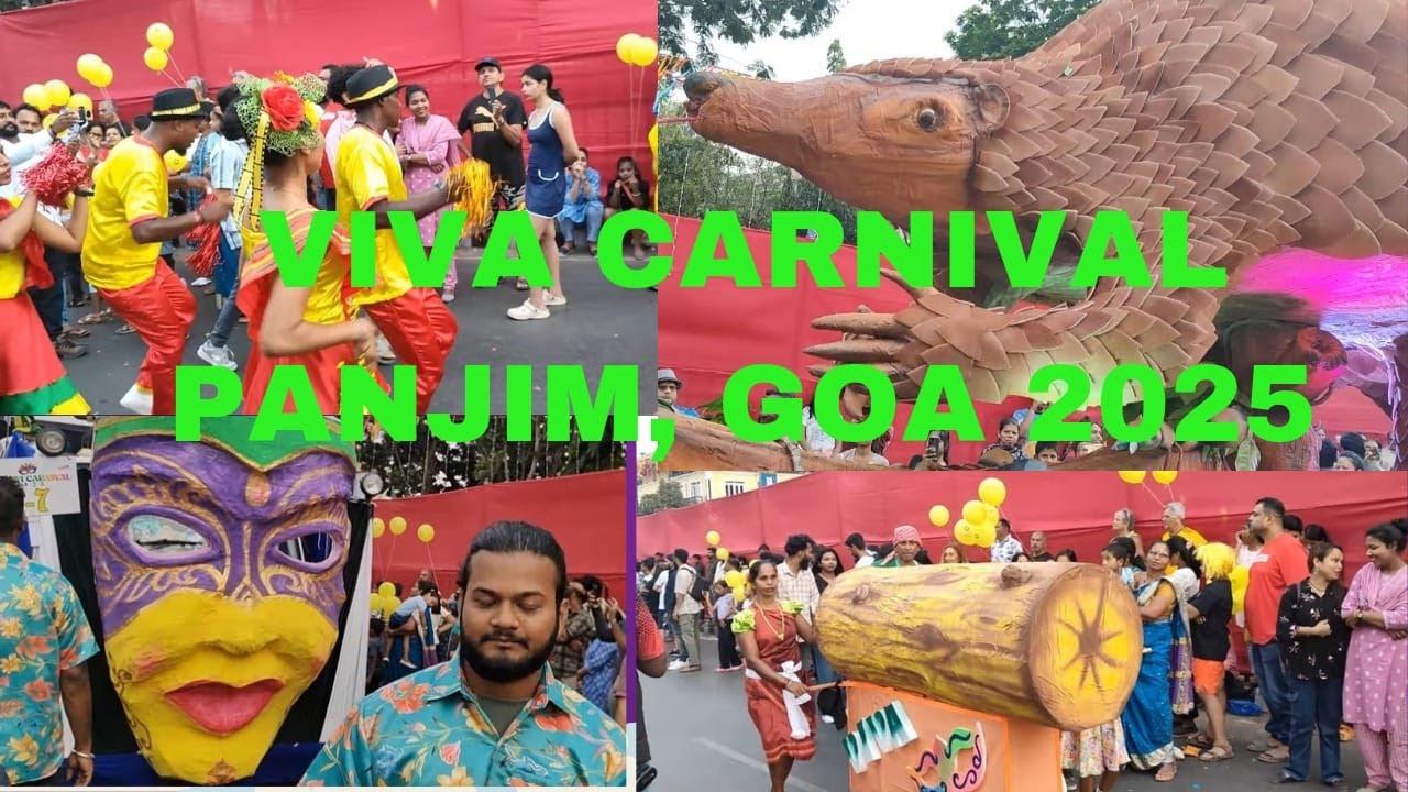 VIVA CARNIVAL GOA 2025 (PART 2)/FULL FUN IN GOA/GRAND EVENT IN GOA ...