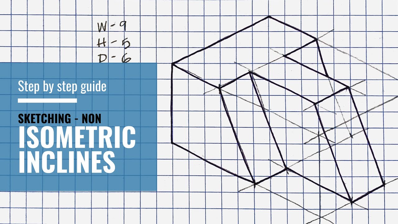 Step and Step Guide - Non-Isometric Lines / Inclines | Problem 1 - YouTube