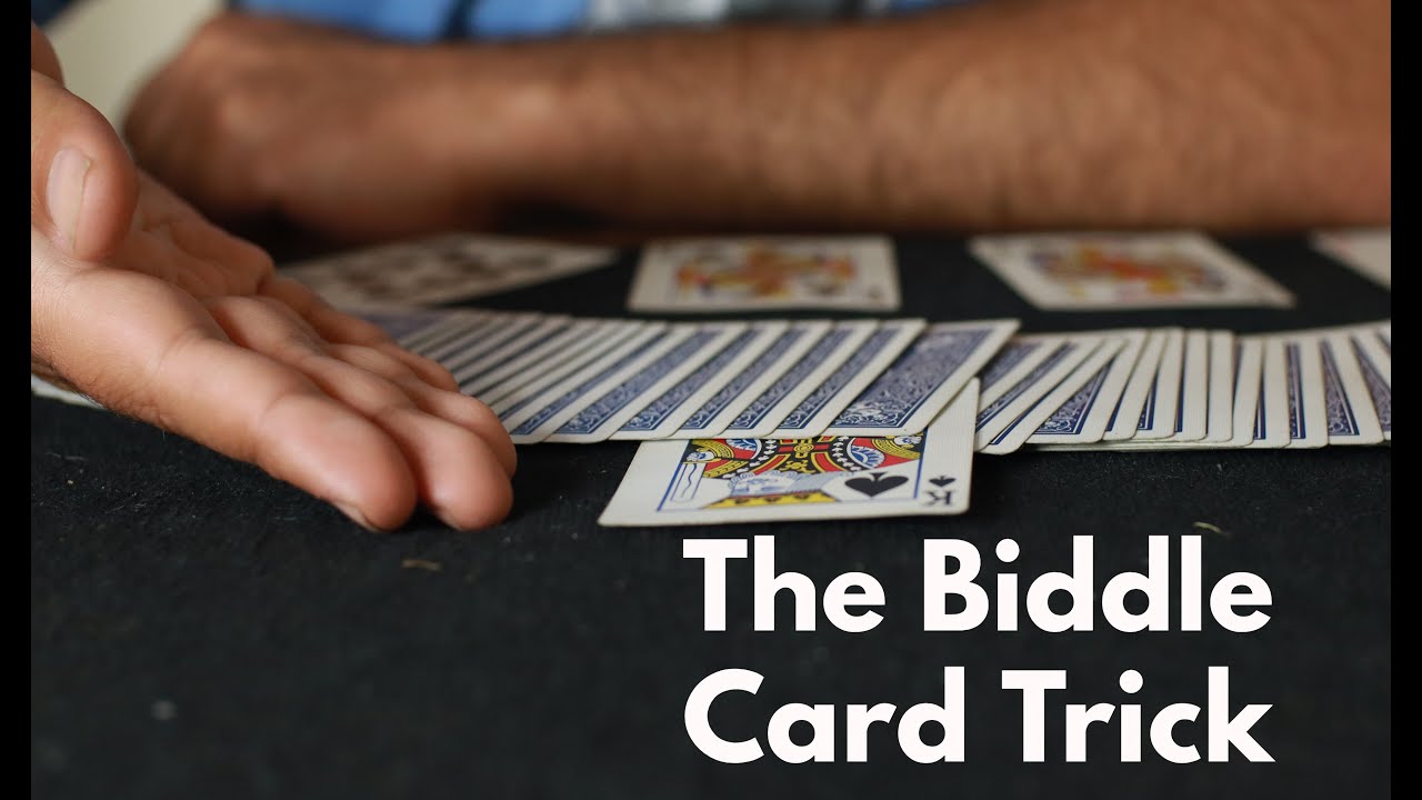 The Biddle Card Trick - YouTube