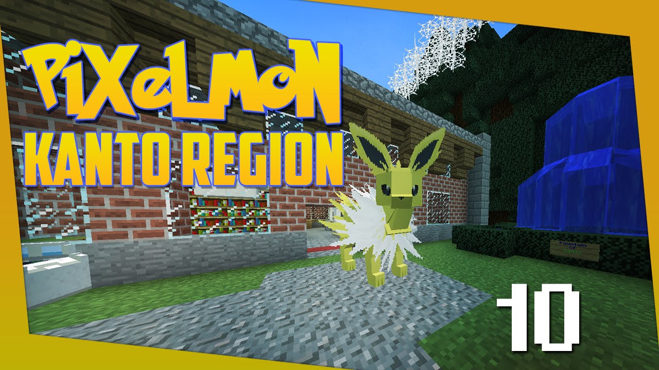 Minecraft: Pixelmon Kanto Region - Episode 10 - Psychic Gym! (Pixelmon ...