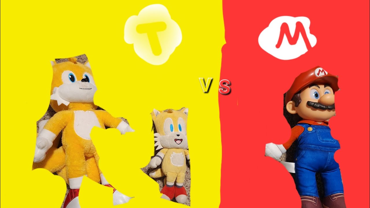 Tails VS Mario - Super Sonic(Sonic VS Mario 2) - YouTube