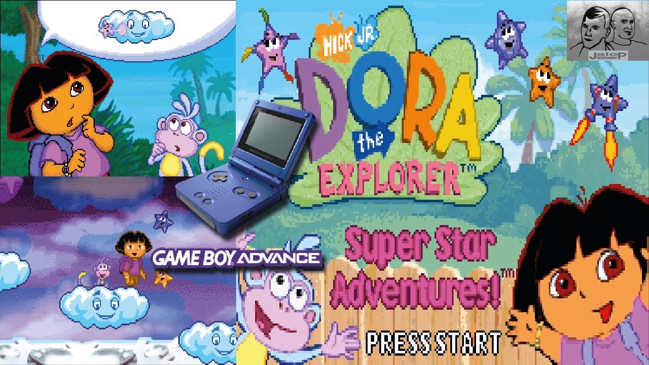 Dora the Explorer: Super Star Adventures GBA - C&M Playthrough - YouTube