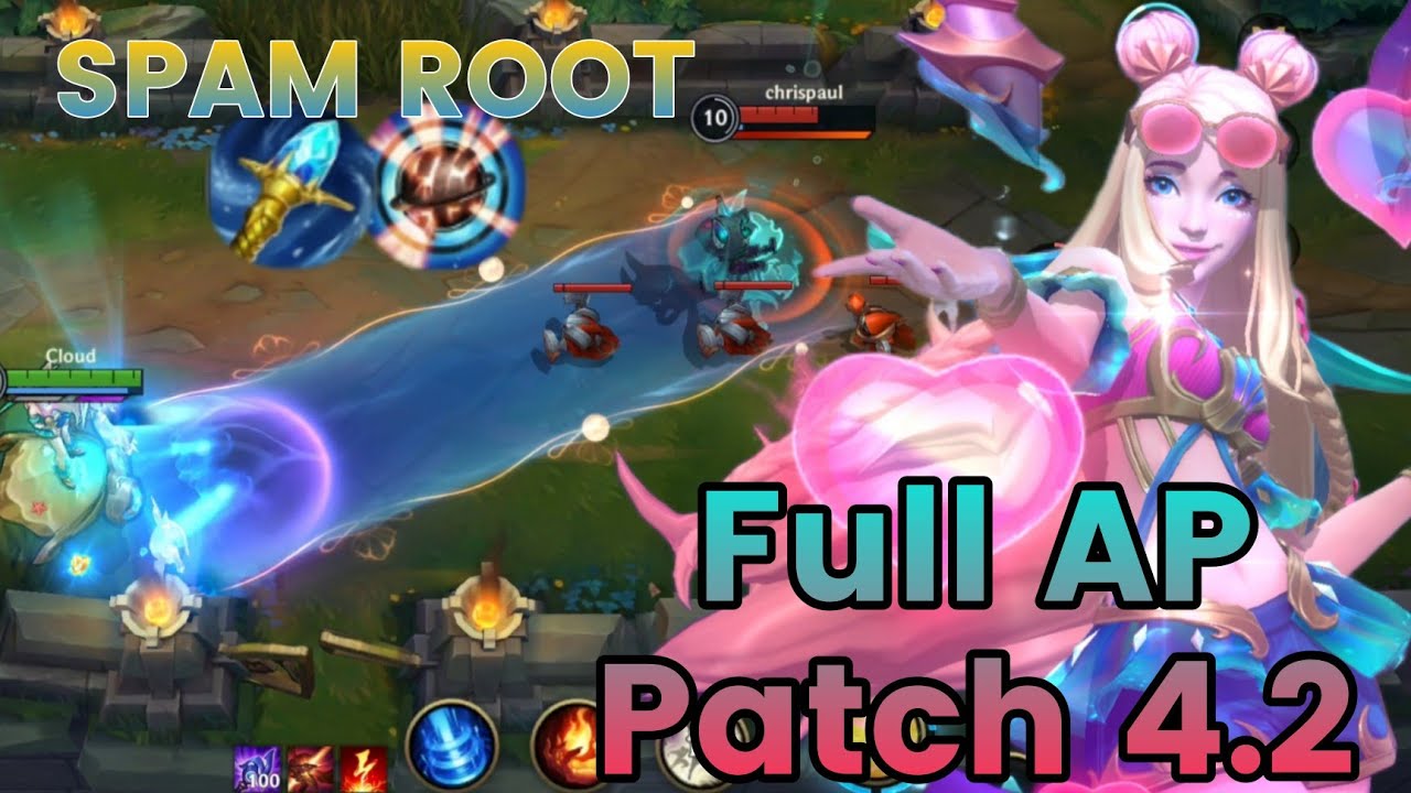 Seraphine Gameplay Patch 4.2 | Full AP | Spam Her Root | League of ...