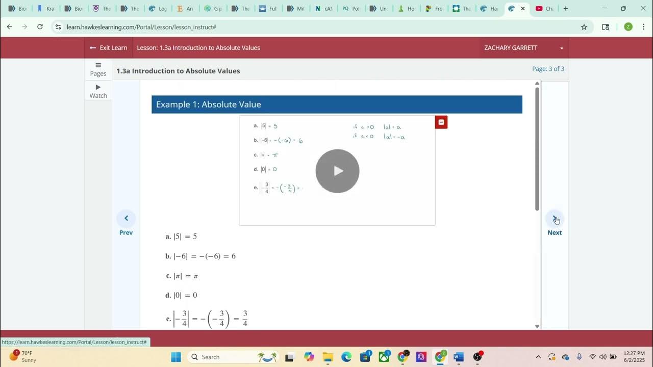 Chapter 1.3a - YouTube