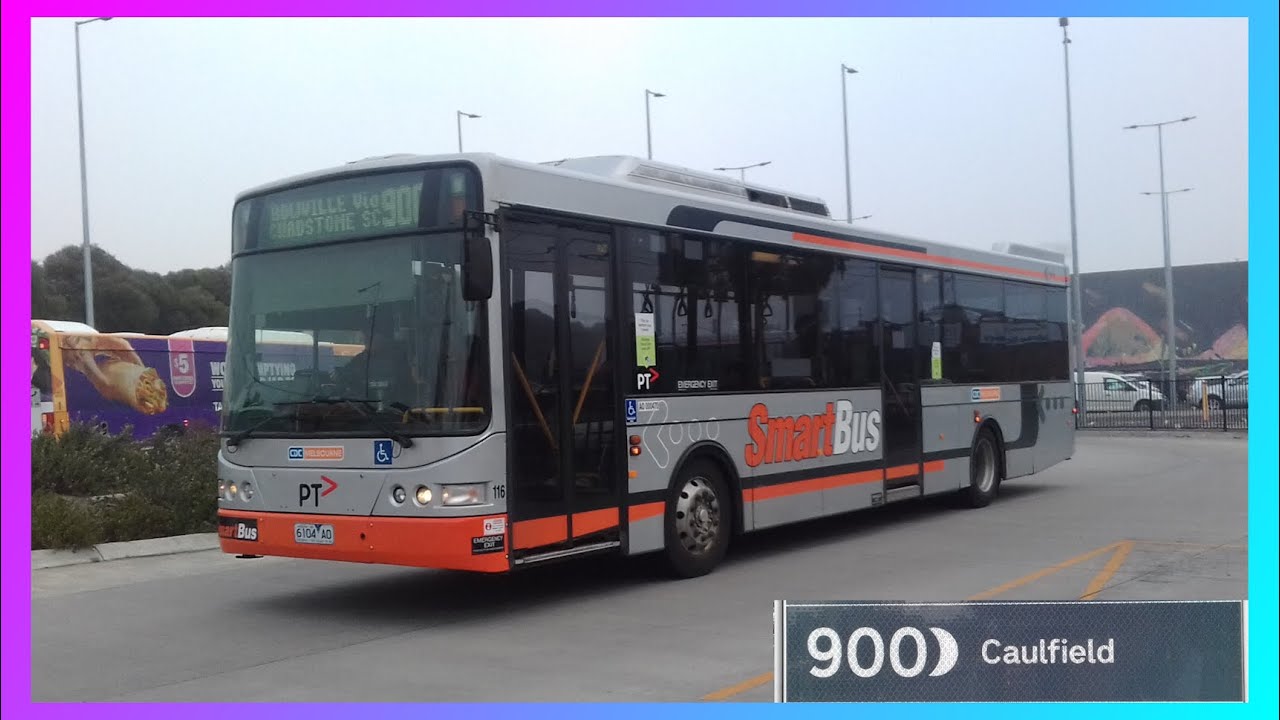 SmartBus Route 900 passenger perspective. - YouTube