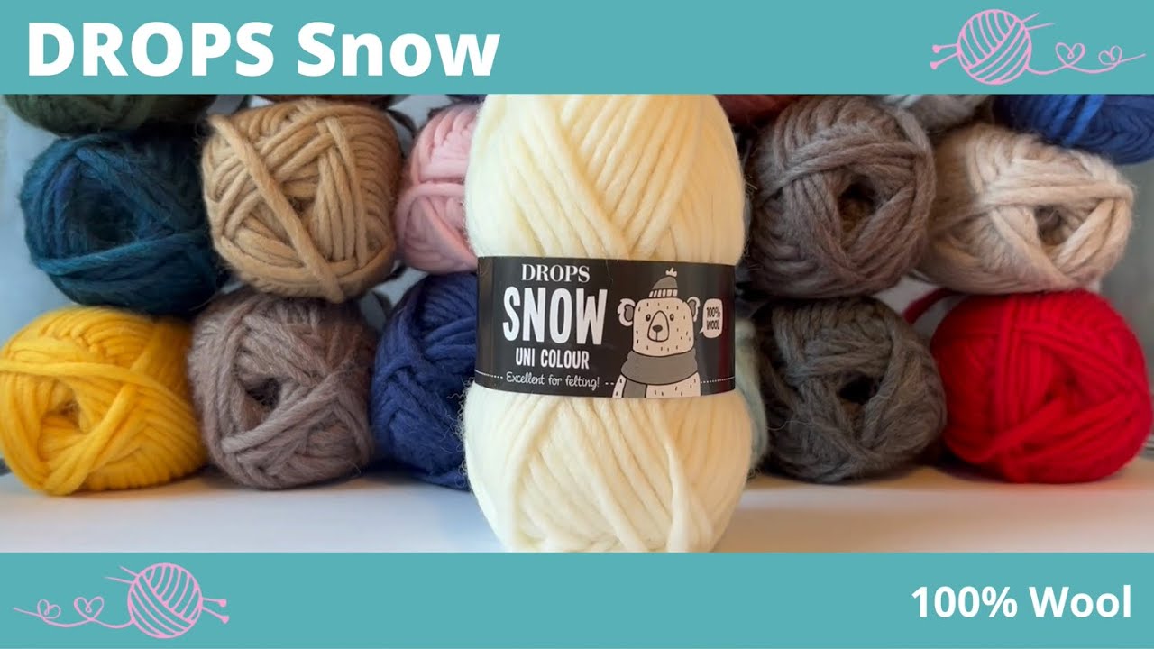 DROPS Snow - YouTube