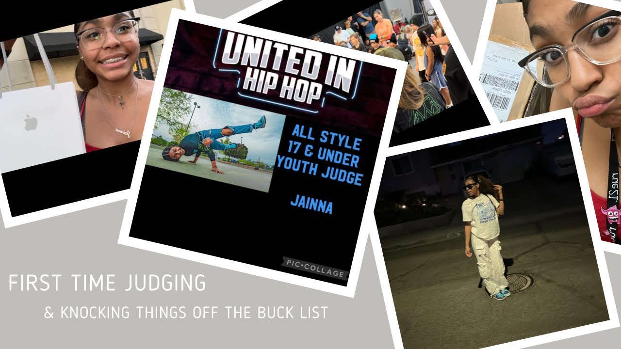 First Time Judging & Knocking things off the bucket list - YouTube