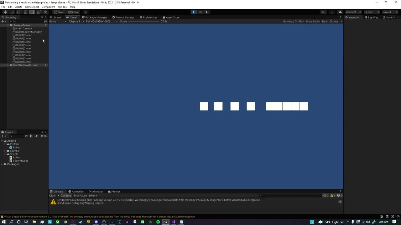Changing newly instantiated object in Unity! | Unity Tutorial - YouTube