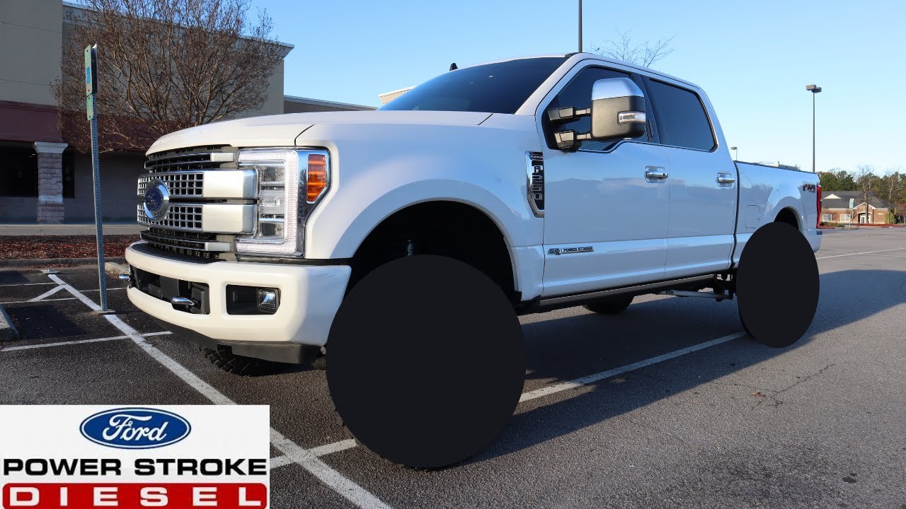 Ford F250 6.7L BIG MEATS Upgrade 37s on Steelies! - YouTube