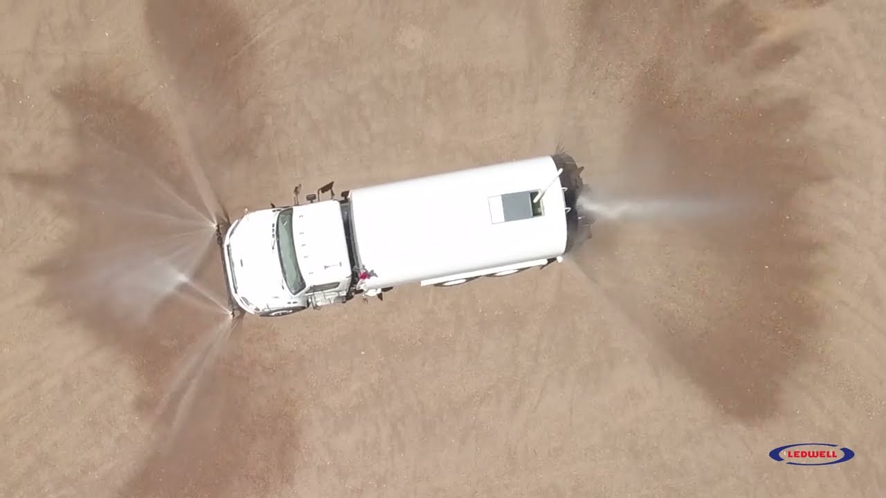 5 Ways To Spray Water | American Made Water Truck - YouTube