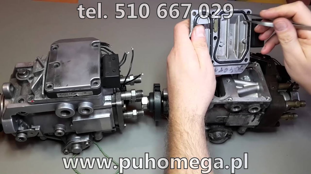 Zapowietrzanie się pomp vp44 i vp30 oraz układu paliwowego - YouTube