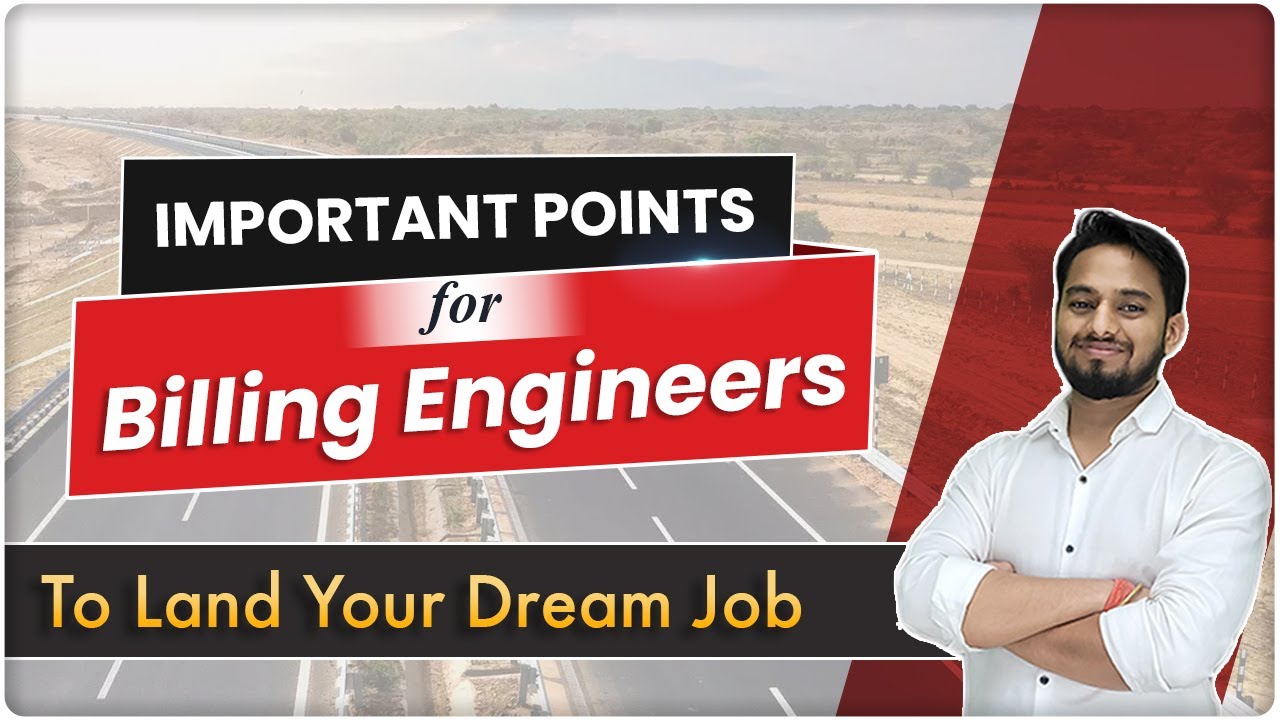 🔴Live - Important Points for Billing Engineer | Highway, Bridge & OHT ...