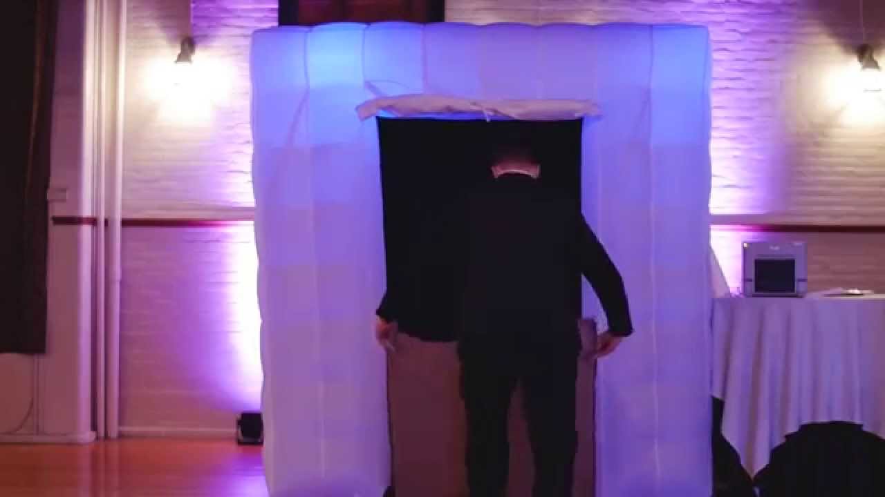 Photo Booth -The Cube LED lighting Photo Booth - YouTube