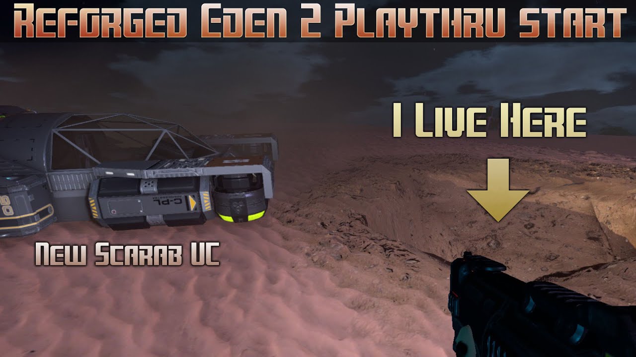 Empyrion Galactic Survival - Reforged Eden 2 Beta playthru start - YouTube