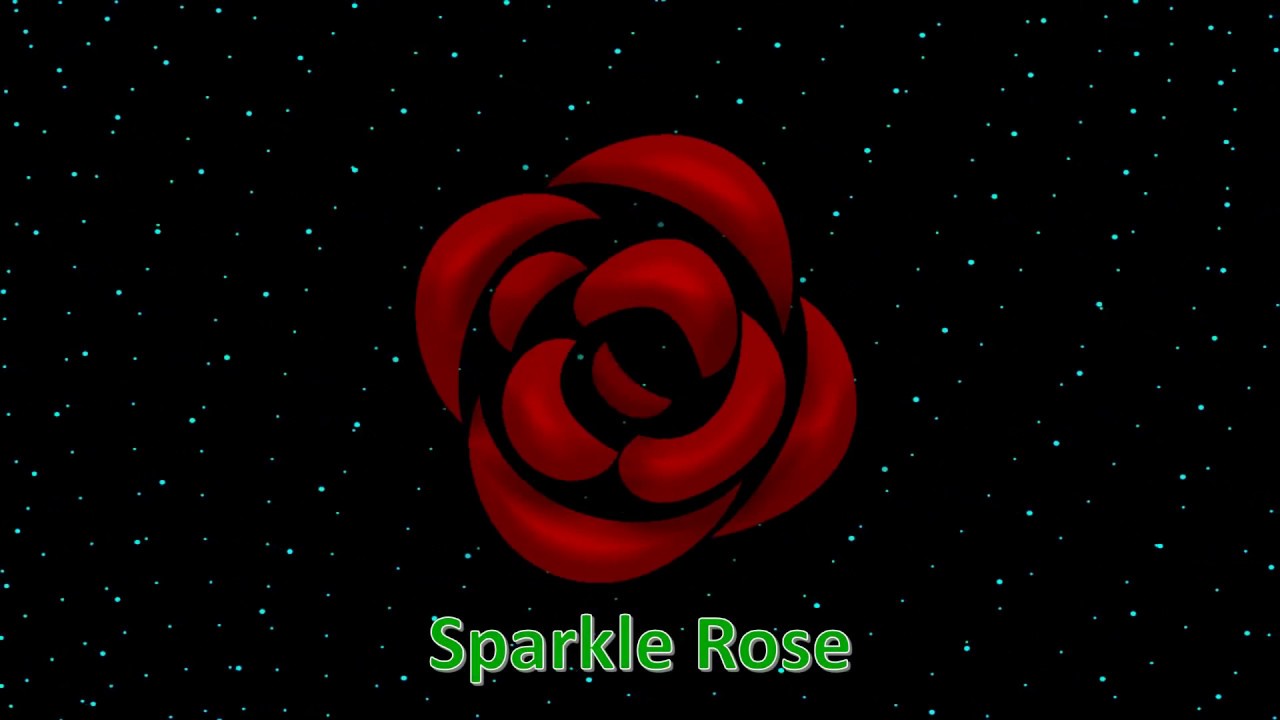 SPARKLE ROSE #sparklerose - YouTube