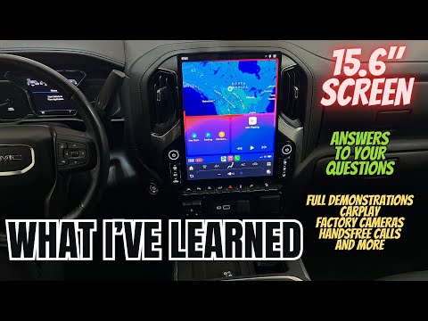 AUCAR 15.6” Tesla-Style Screen – Full Walkthrough, Review & Tutorial for 2019-2024 Sierra/Silverado