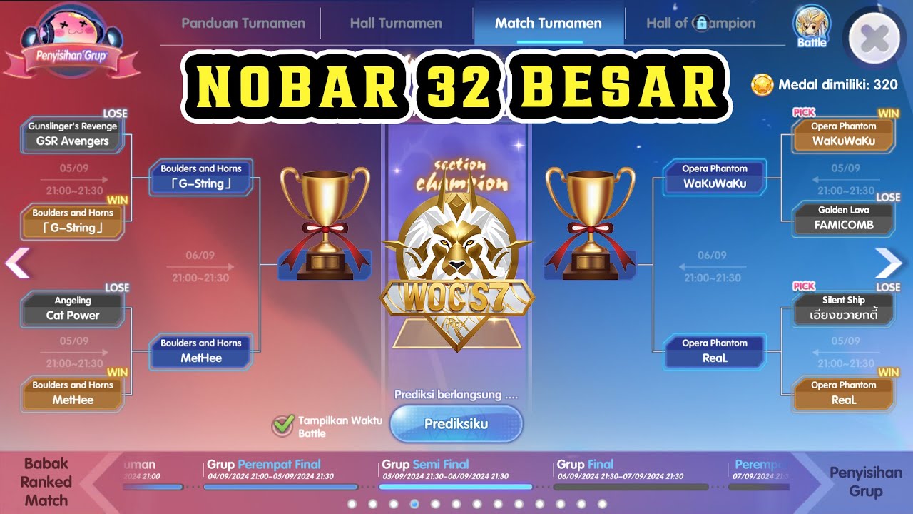 ROX - NOBAR 32 BESAR WOTC S7 !! SABUNG SULTAN - YouTube