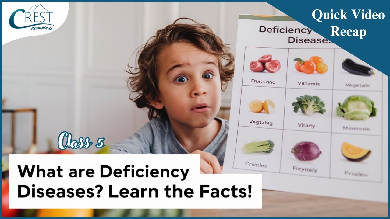 Health and Deficiency Diseases | Class 5 Science Olympiad | CREST Prep ...