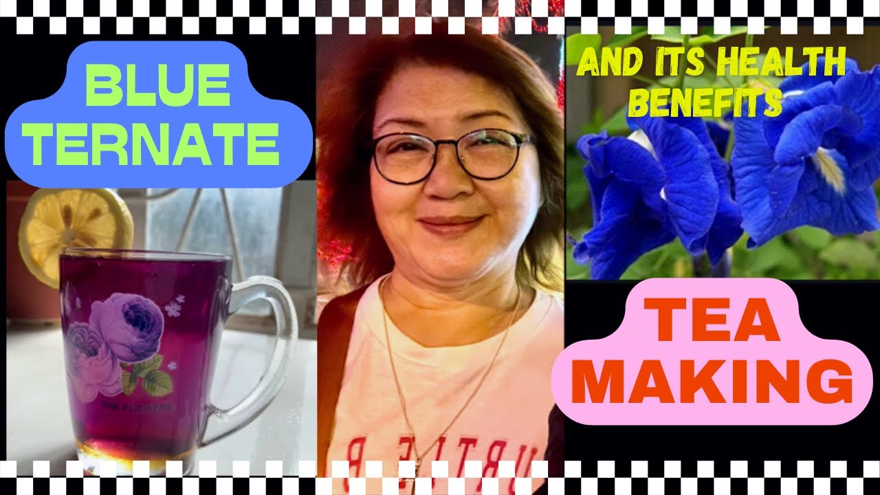 Blue Ternate Tea Making Tutorial and Its Health Benefits - YouTube