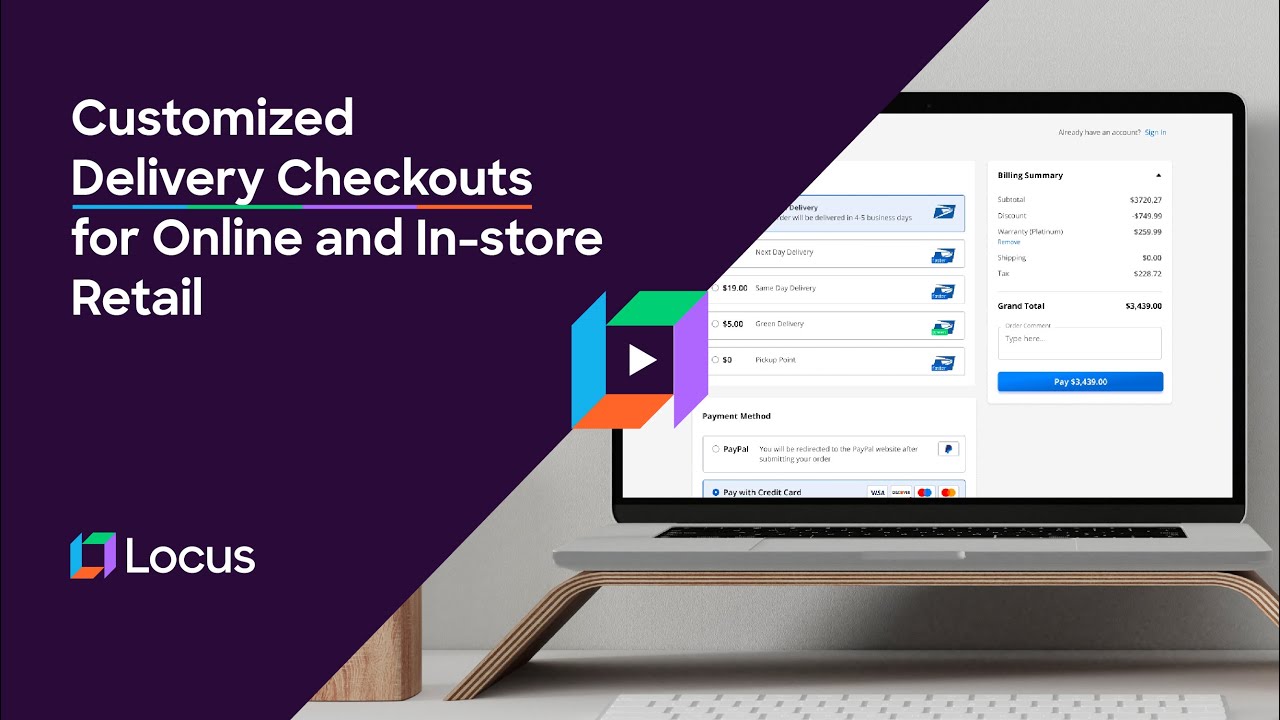 Offer Multiple Shipping Options with Delivery Linked Checkout - YouTube