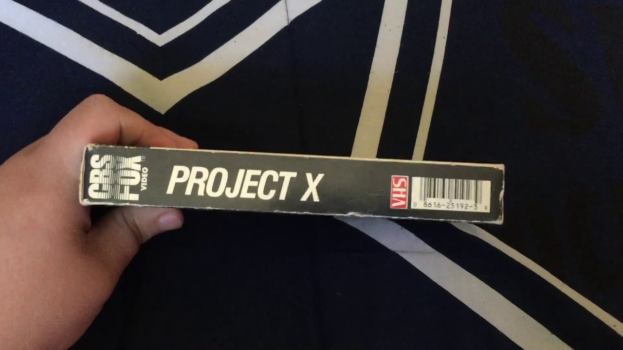 Project X VHS Review - YouTube