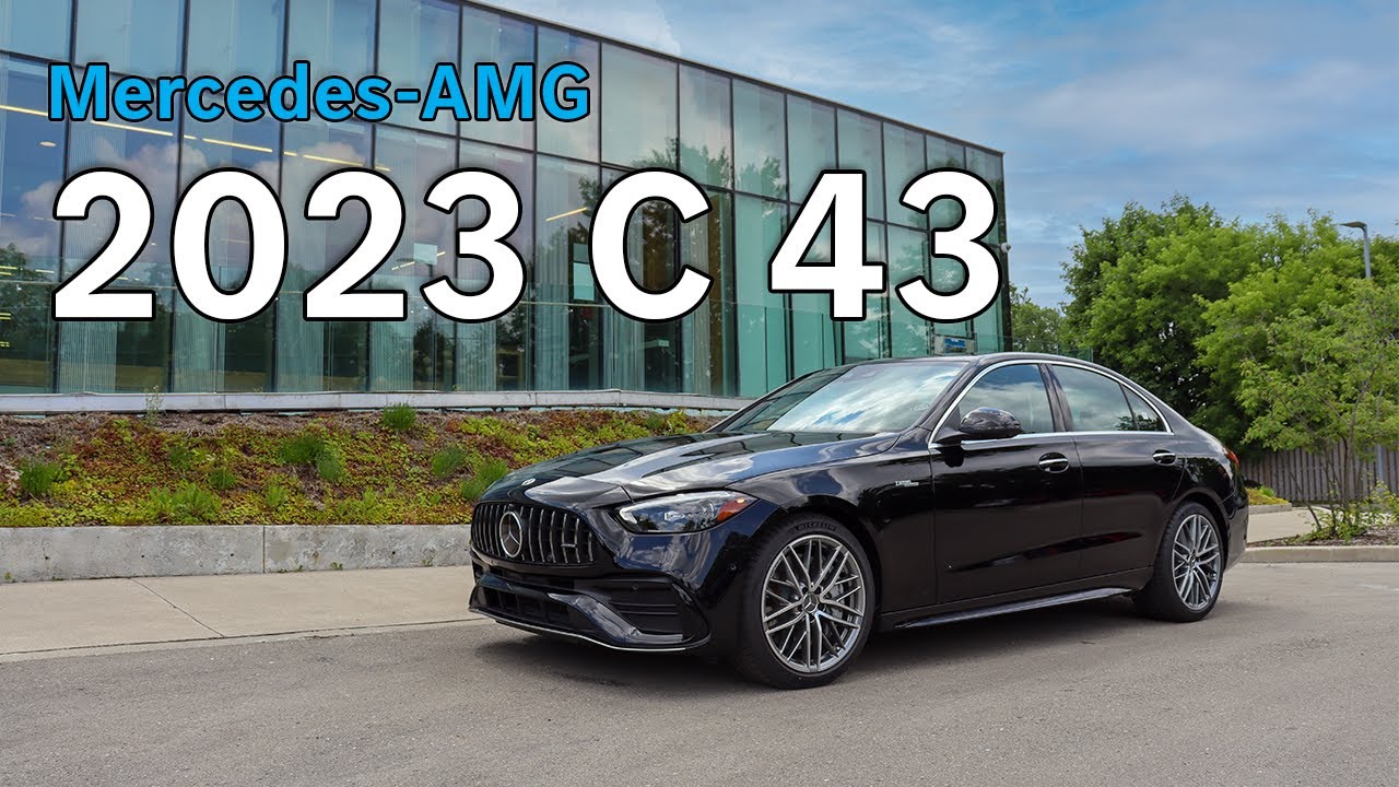 The All-New 2023 Mercedes-Benz AMG C43 4MATIC Sedan is here! - Interior ...