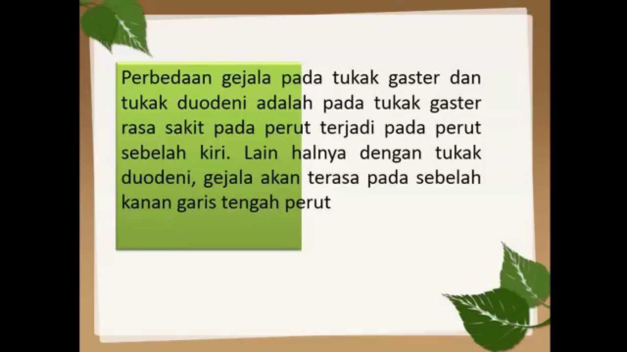 PPT Ulkus Gastric dan Ulkus Duodenal - YouTube