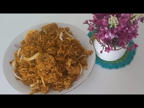 How to prepare a delicious igbo native jollof rice. - YouTube