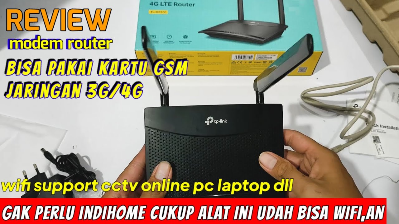 review tp link mr100 - YouTube