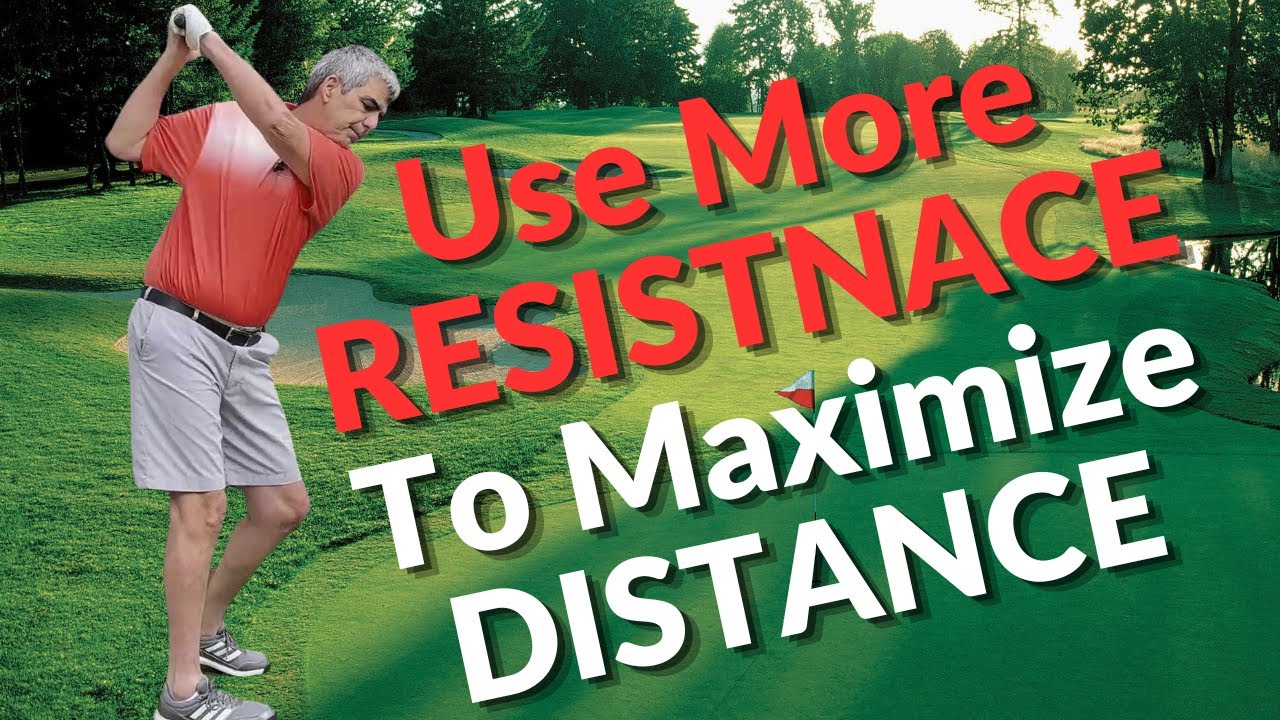 Add Resistance to Increase Driver Distance Golf - YouTube