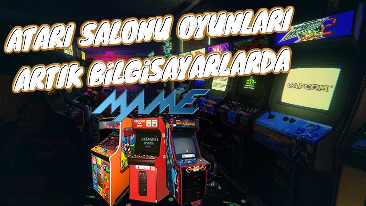 ATARİ SALONU OYUNLARI EVLERİNİZE GELDİ - MAME EMULATOR REHBERİ TÜRKÇE ...
